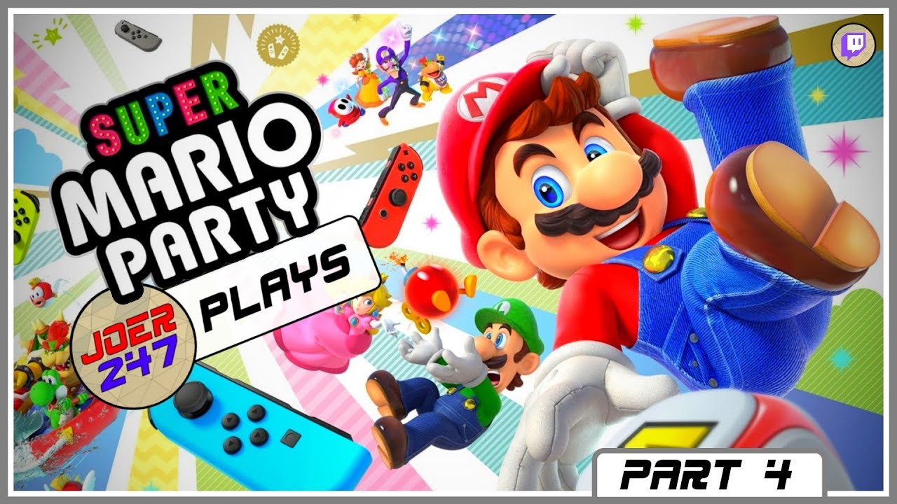 JoeR247 Plays Super Mario Party! - Part 4 - Who's Marie? - YouTube