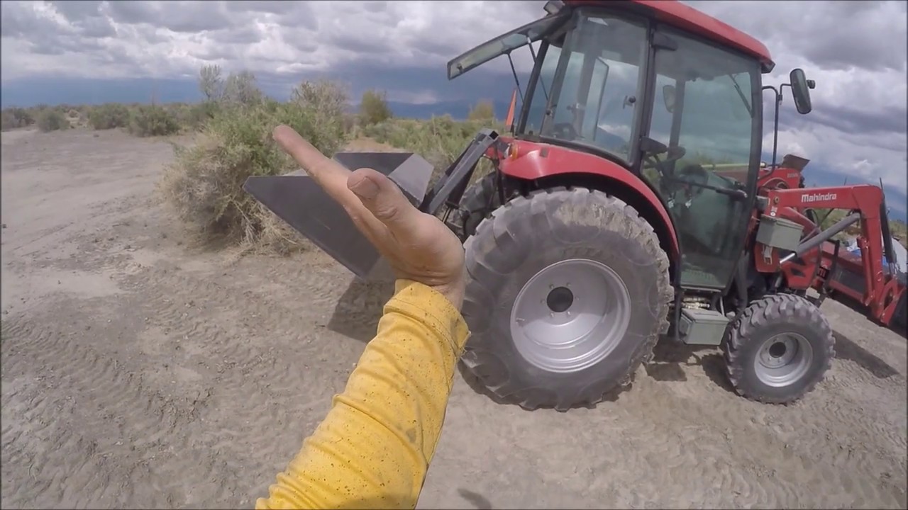 3 POINT Tractor BUCKET Build Pt 4 *IT WORKS!!!!* - YouTube