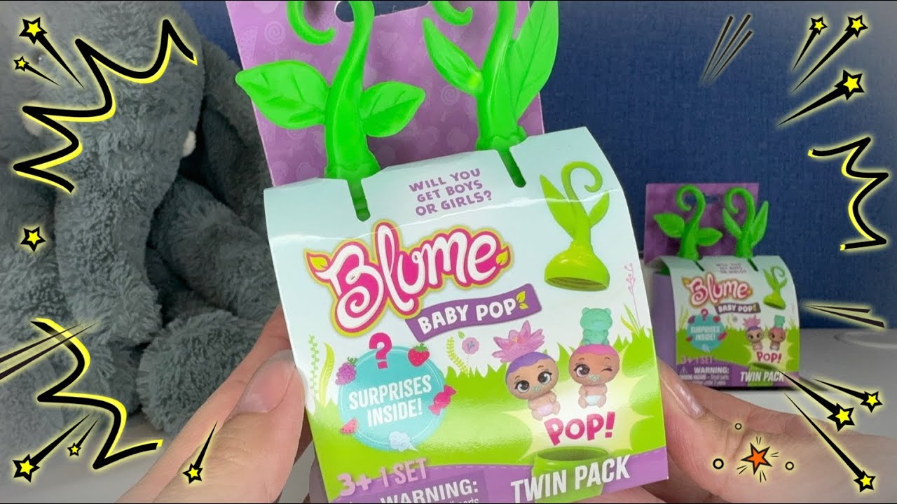 Blume Baby Pop Toy Opening 🌱 | Gigi's Toys and Collectibles - YouTube