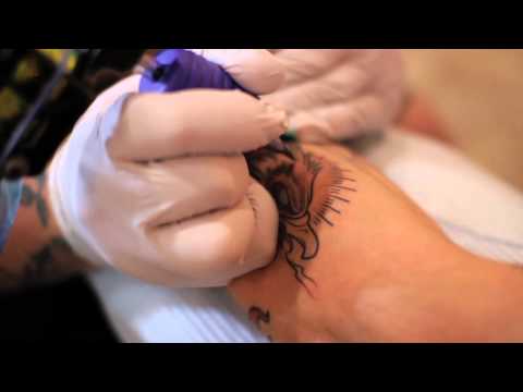 David Tevenal Freehand Dagger Tattoo | Behind-the-Scenes Tattoo Video
