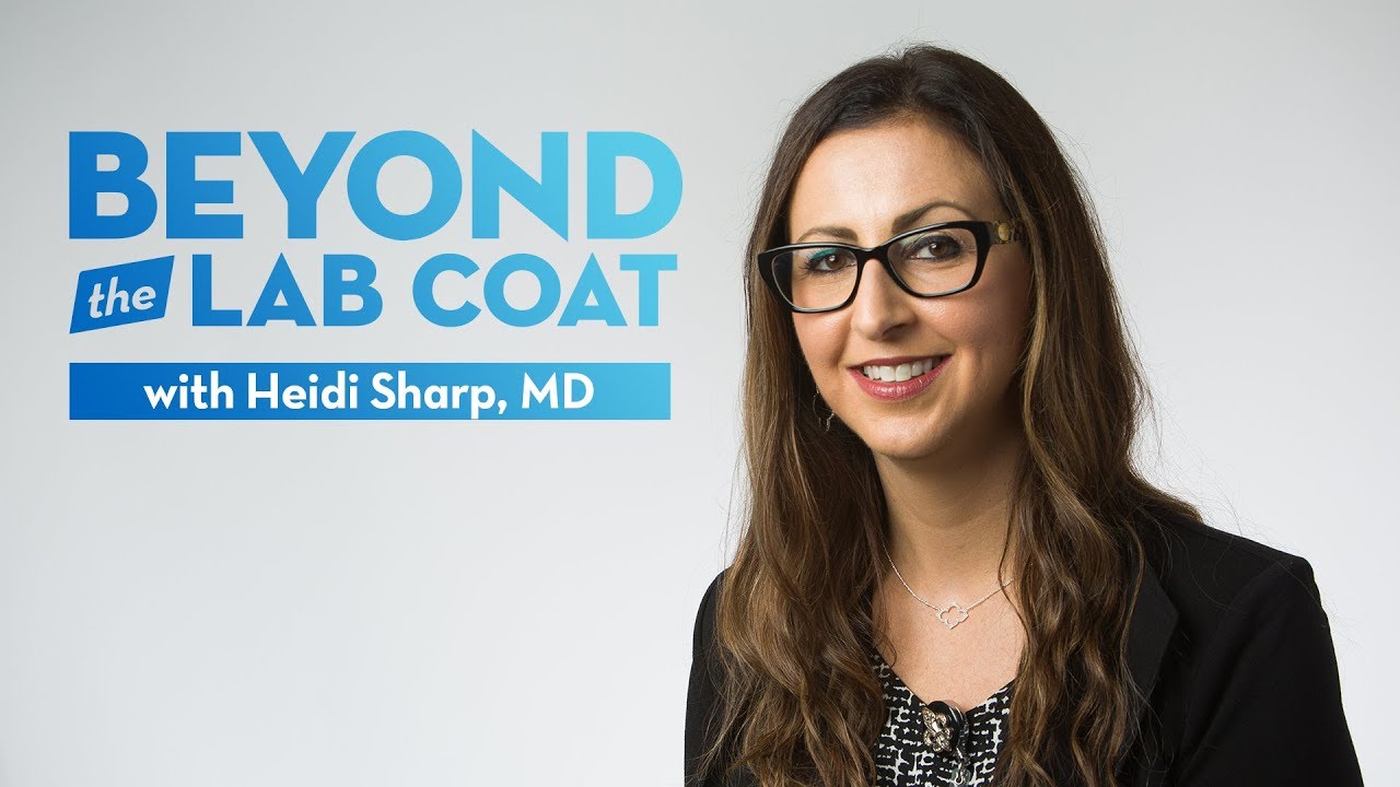 Dr. Heidi Sharp — Beyond the Lab Coat - YouTube