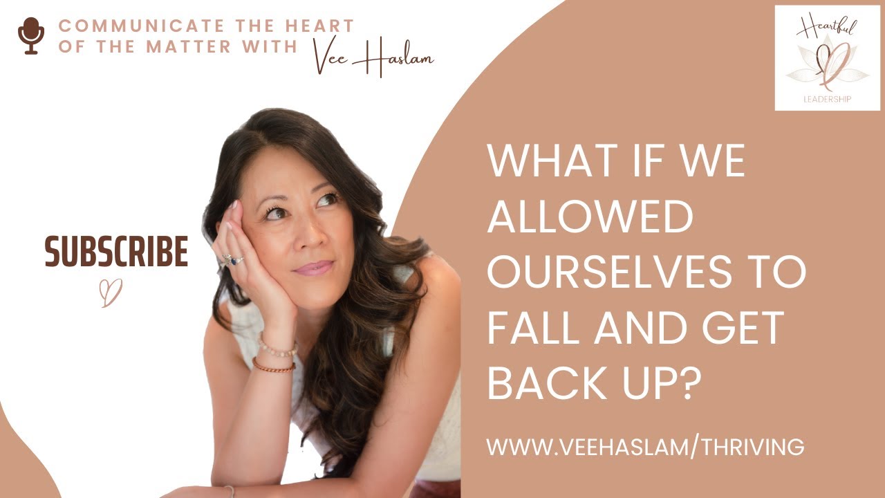 Giving ourselves permission to try, fall and get up together at work ...