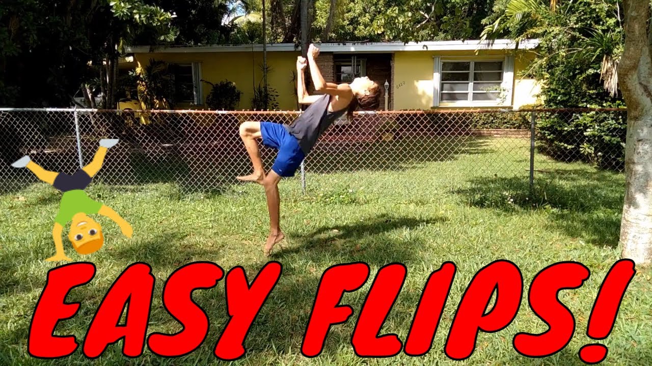15 easy flips anyone can do, with tutorial - YouTube