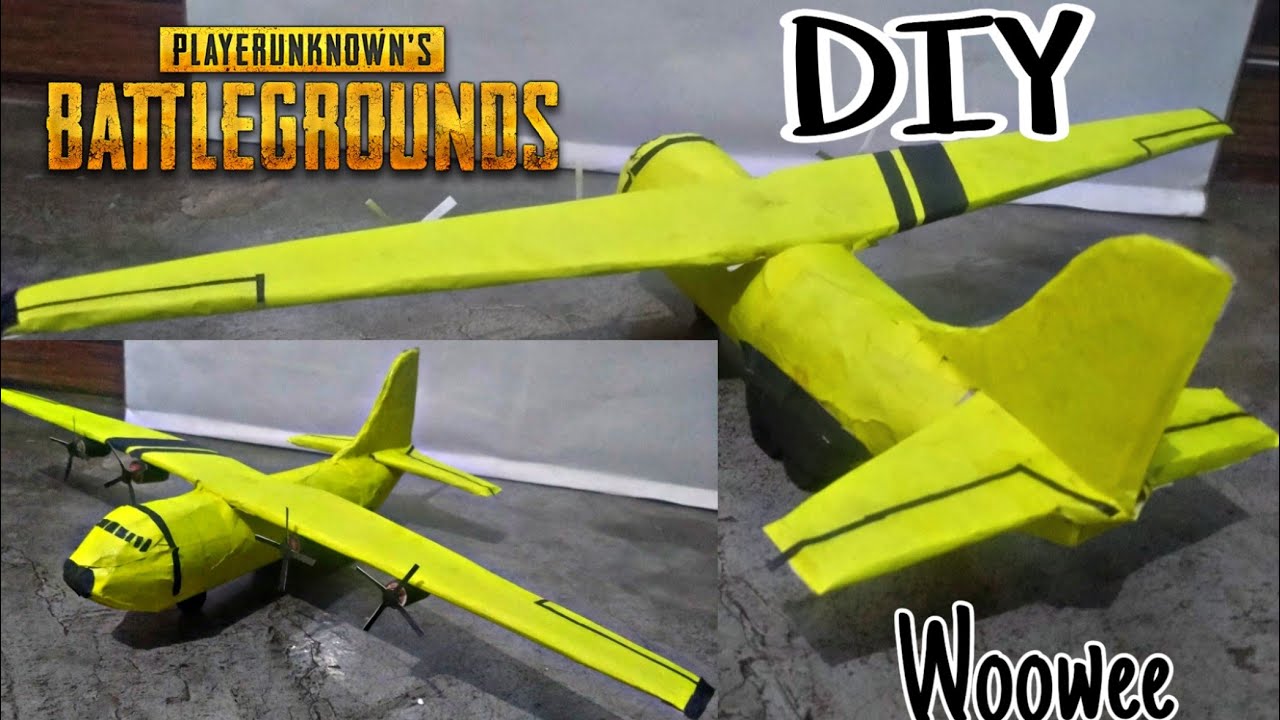 How to make pubg plane | C-130 hercules | woowee - YouTube