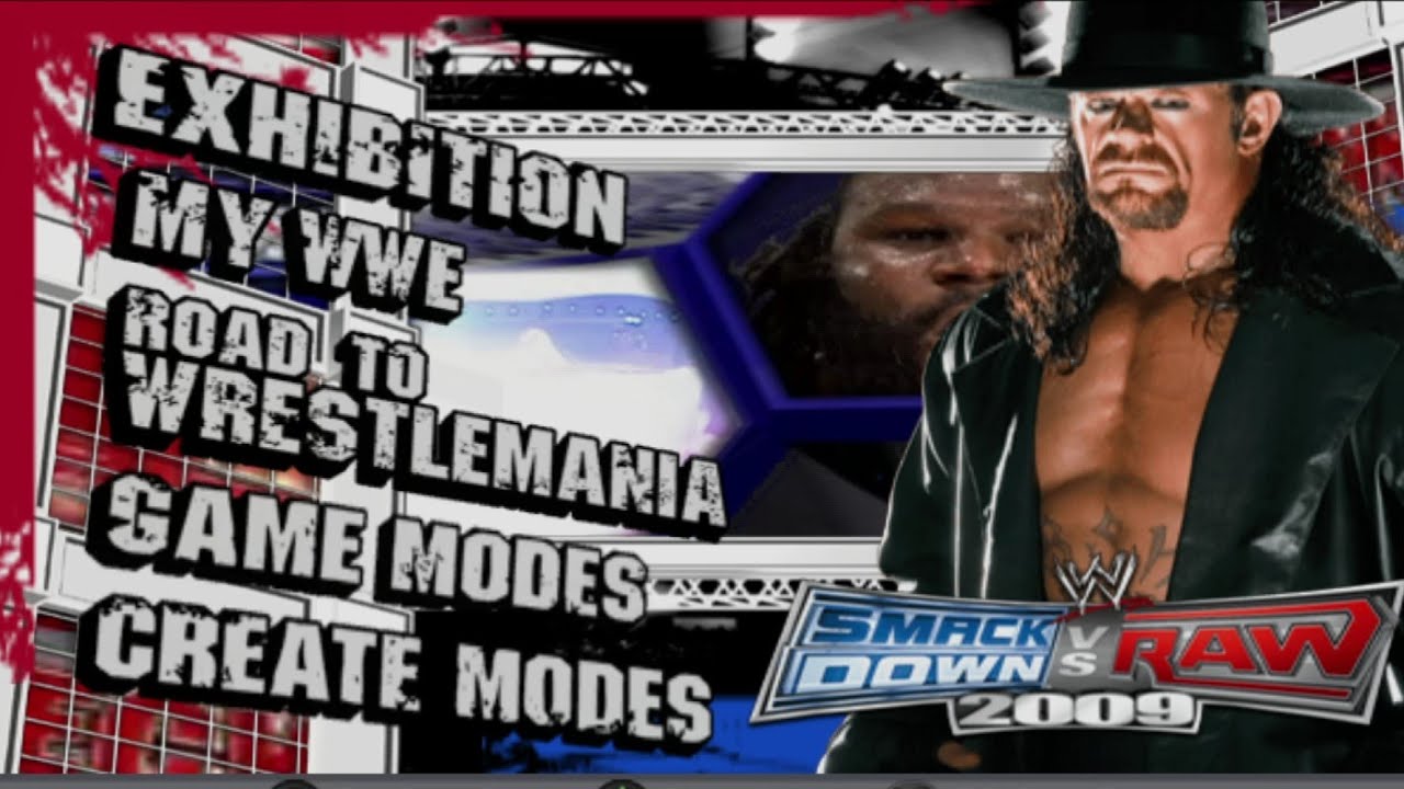 WWE Smackdown vs Raw 2009 - PS2 HD - YouTube