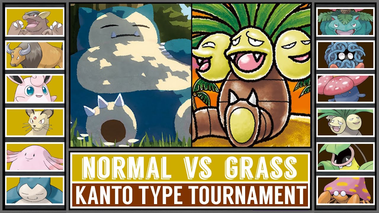 Quarterfinal: NORMAL vs GRASS | Pokémon Let's Go Type Tournament ...