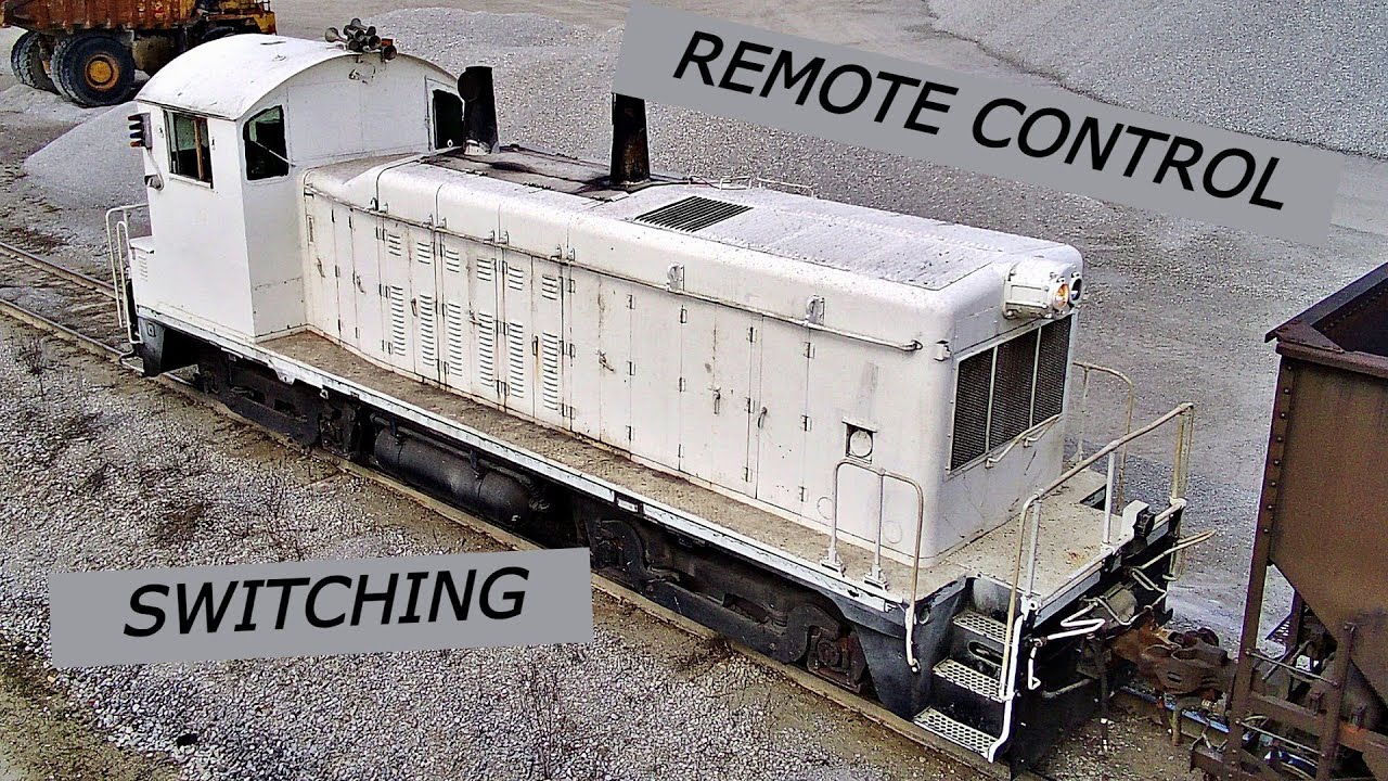Remote Control Switching At National Limestone - YouTube