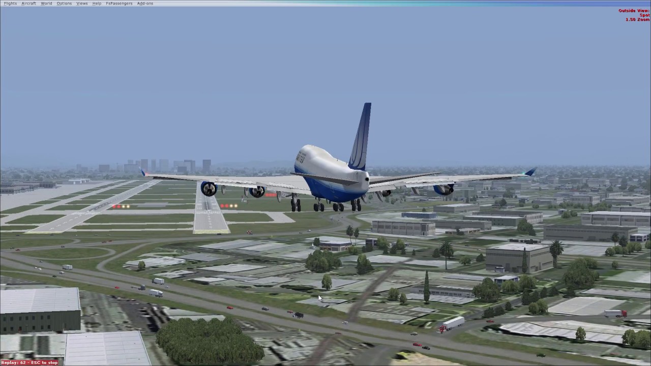 KSJC ILS Landing 12R - Orbx Scenery - Realistic - FSX - Microsoft ...