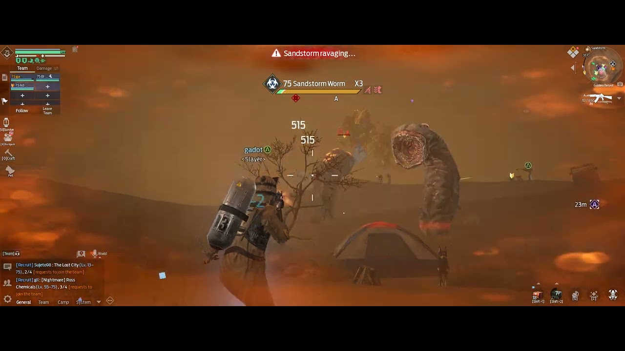 Undawn Extreme Weather Elite Zombie Giant Sandworm September 2, 2023 ...