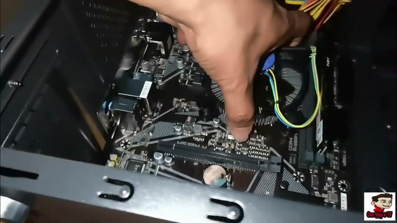 HOW TO ASSEMBLE DESKTOP COMPUTER - YouTube