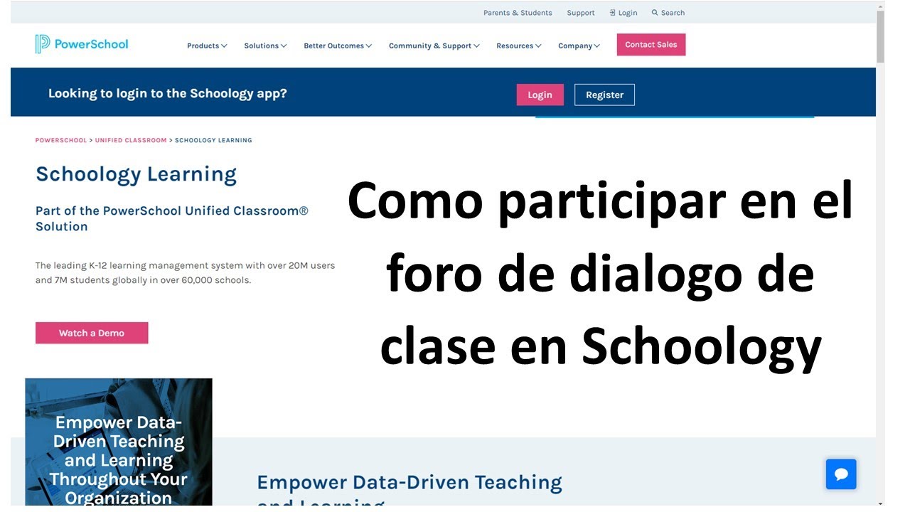 Foro de Dialogo en Schoology - YouTube