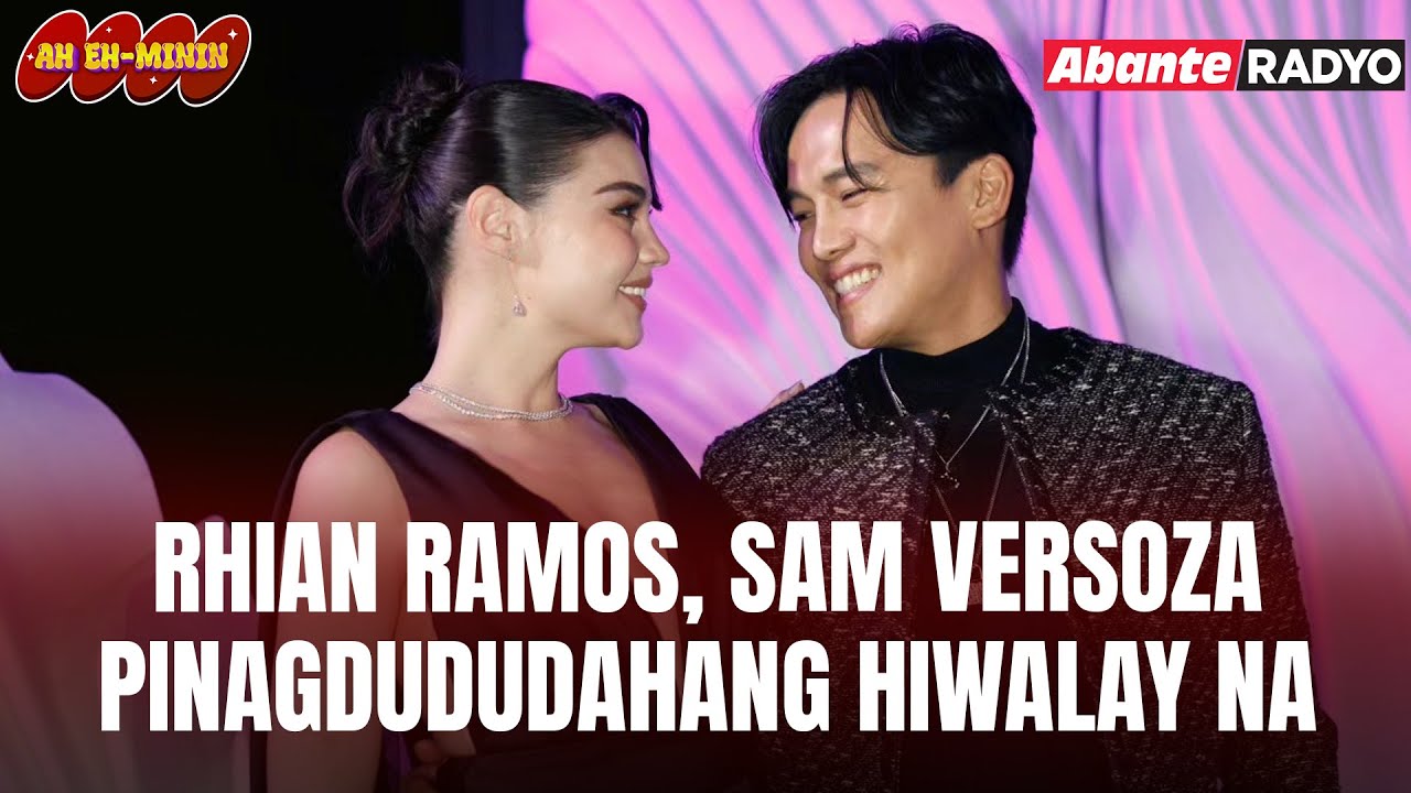 Rhian Ramos, Sam Versoza pinagdudahang hiwalay na - YouTube