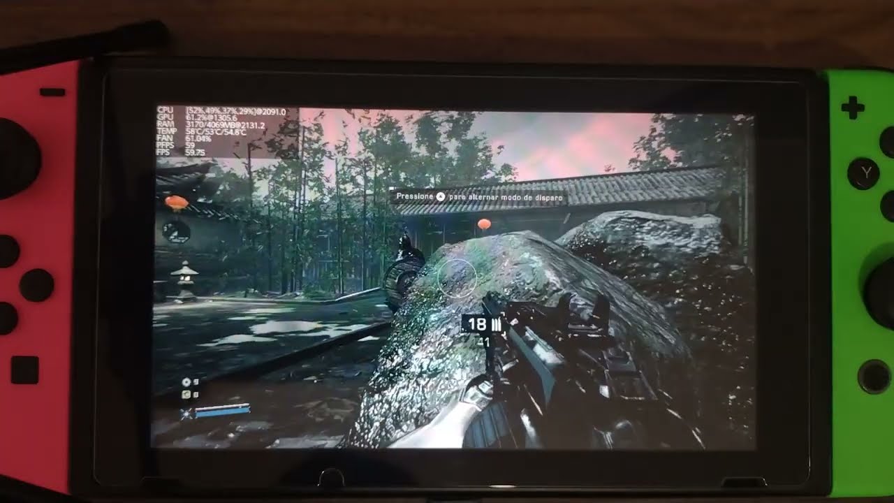 Bright Memory Infinite 60 FPS on Nintendo Switch (original hardware ...