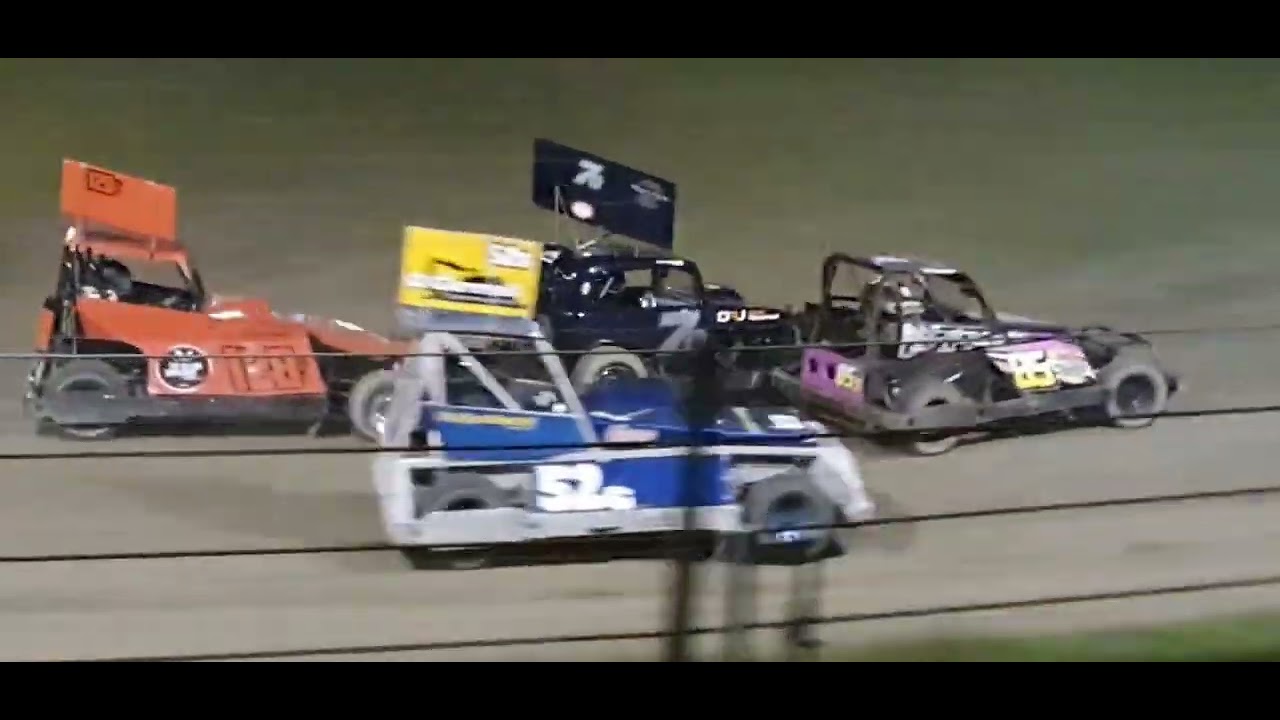 Heat 1 2 and 3 of the stockcars best pairs in gizzy 16/3/24 - YouTube