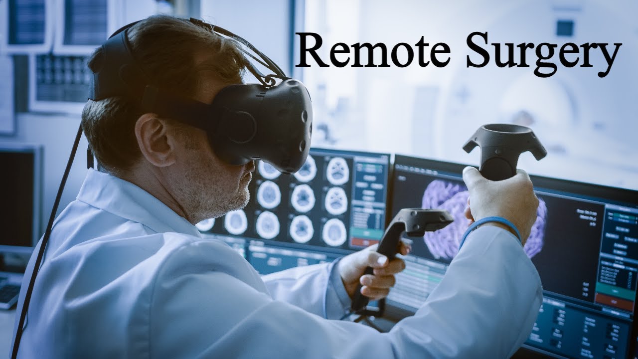 Remote Surgery / Telesurgery/Robotic Surgery - YouTube