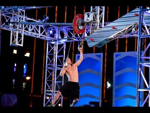 Joe Moravsky at American Ninja Warrior 2015 National Finals Stage 3 ...
