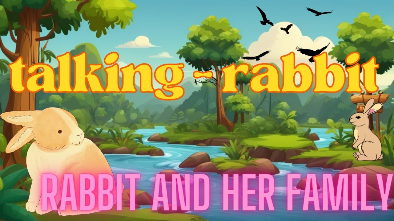 Talking rabbit । Rabbit and her family #cartoon #cartoonvideo # ...