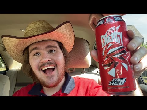 Mountain Dew Energy Code Red Review | Cherry Flavored Energy Drink ...