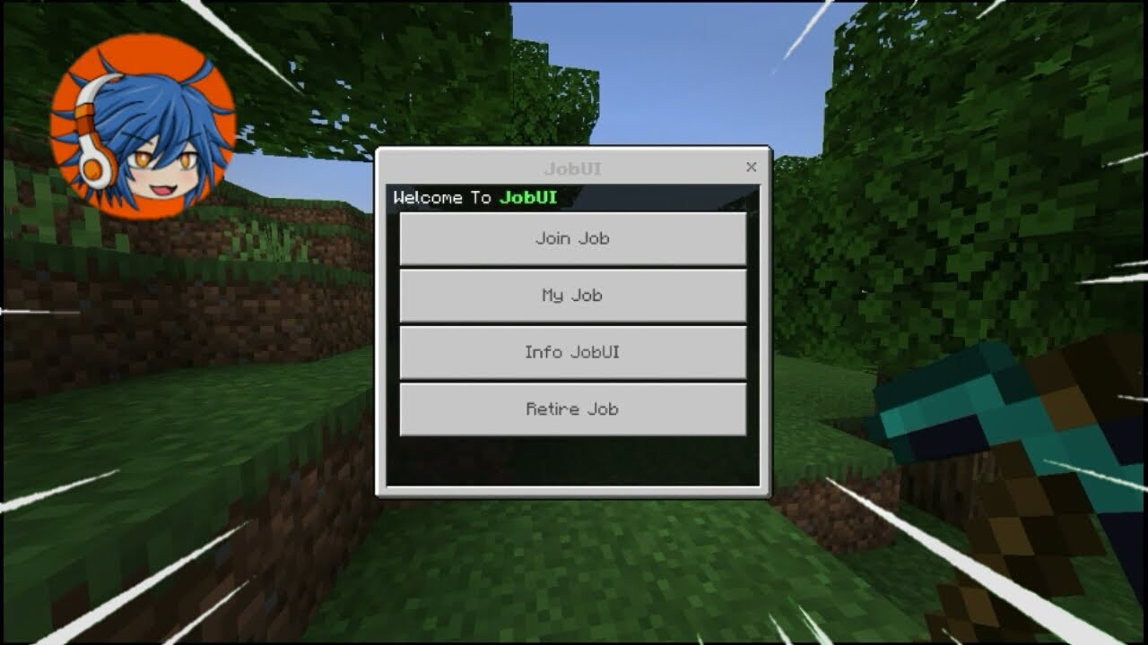 Plugins | JobUI | Pocketmine Plugins - YouTube