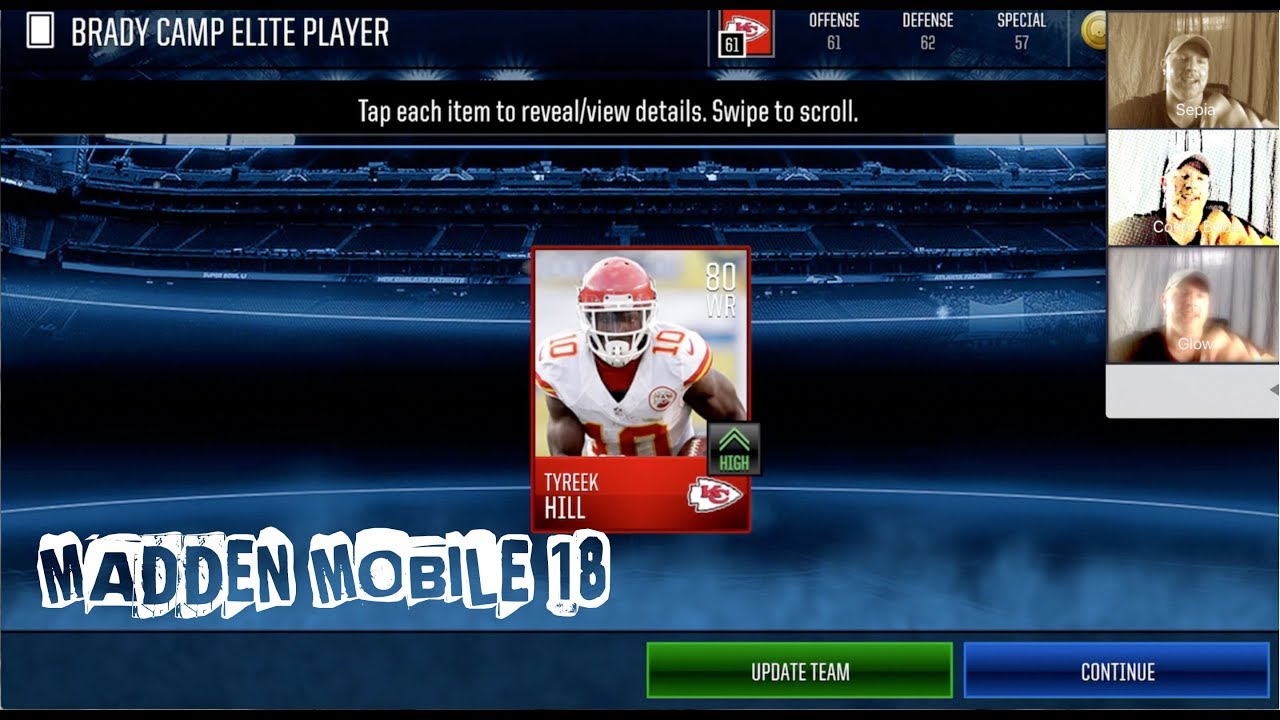 Madden Mobile 18 Launch!! Live walk-through!! - YouTube