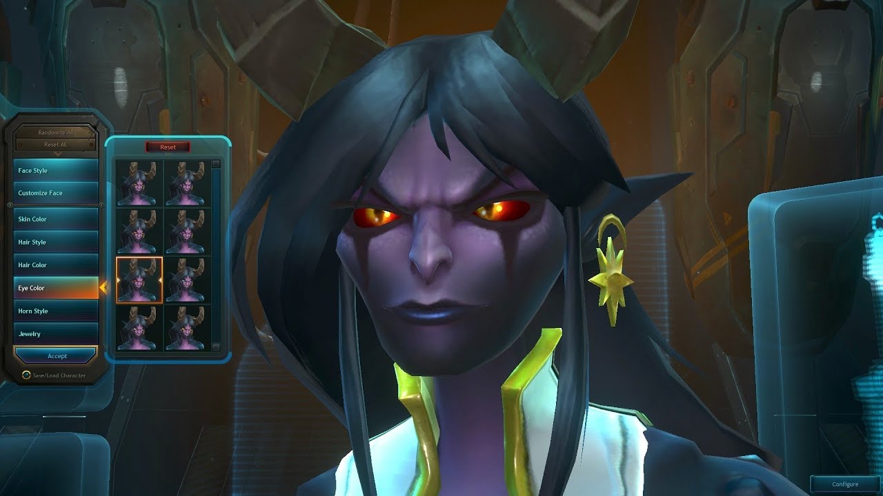 Wildstar: Dominion - Female Draken Character Creation Customization ...
