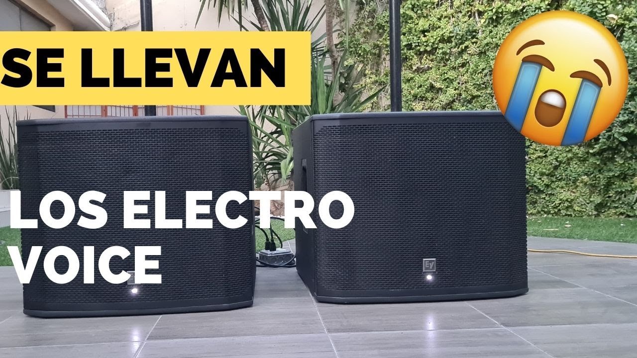 Se llevan los Electro voice - YouTube
