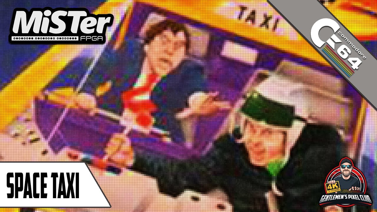 Space Taxi / MiSTer FPGA / Commodore 64 - YouTube