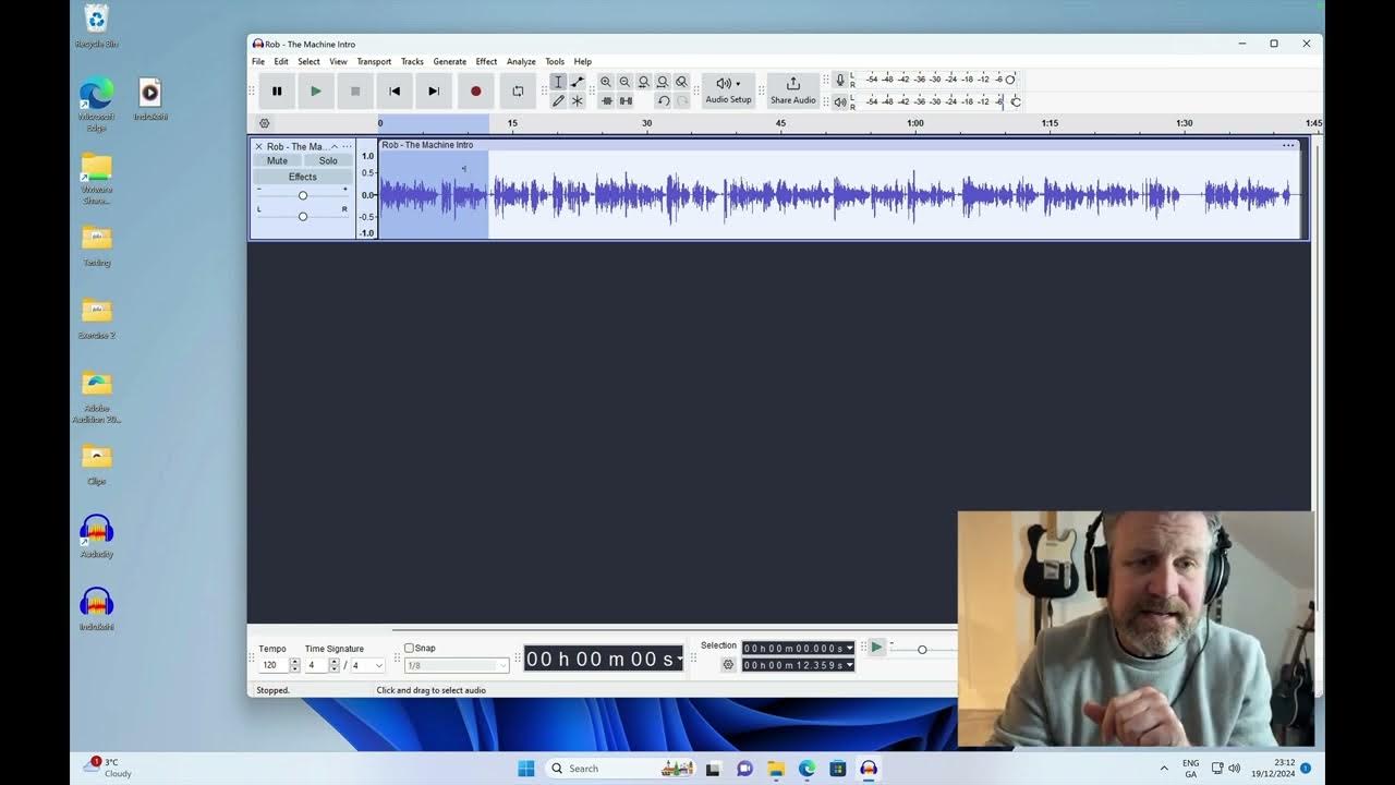 Audacity Tutorial - 4. Repeating Steps into one video - YouTube