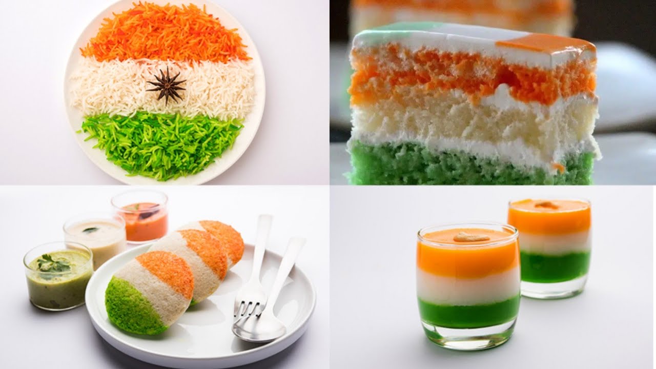 Tricolor Recipes | Tricolor Food Ideas for Republic Day | 26th January ...