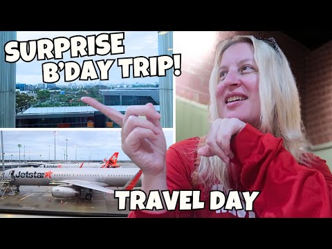 SURPRISE Travel Day! 18th Birthday Trip 🎂