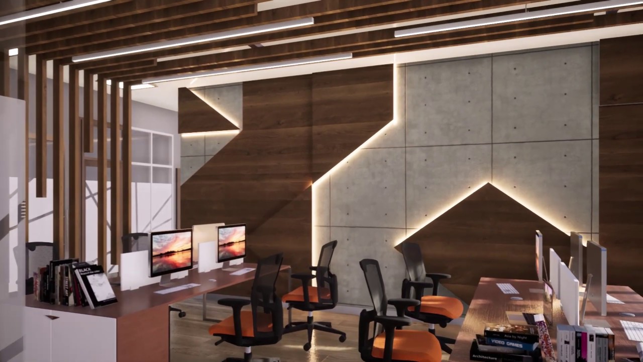 TWINMOTION OFFICE ANIMATION 2020 - YouTube