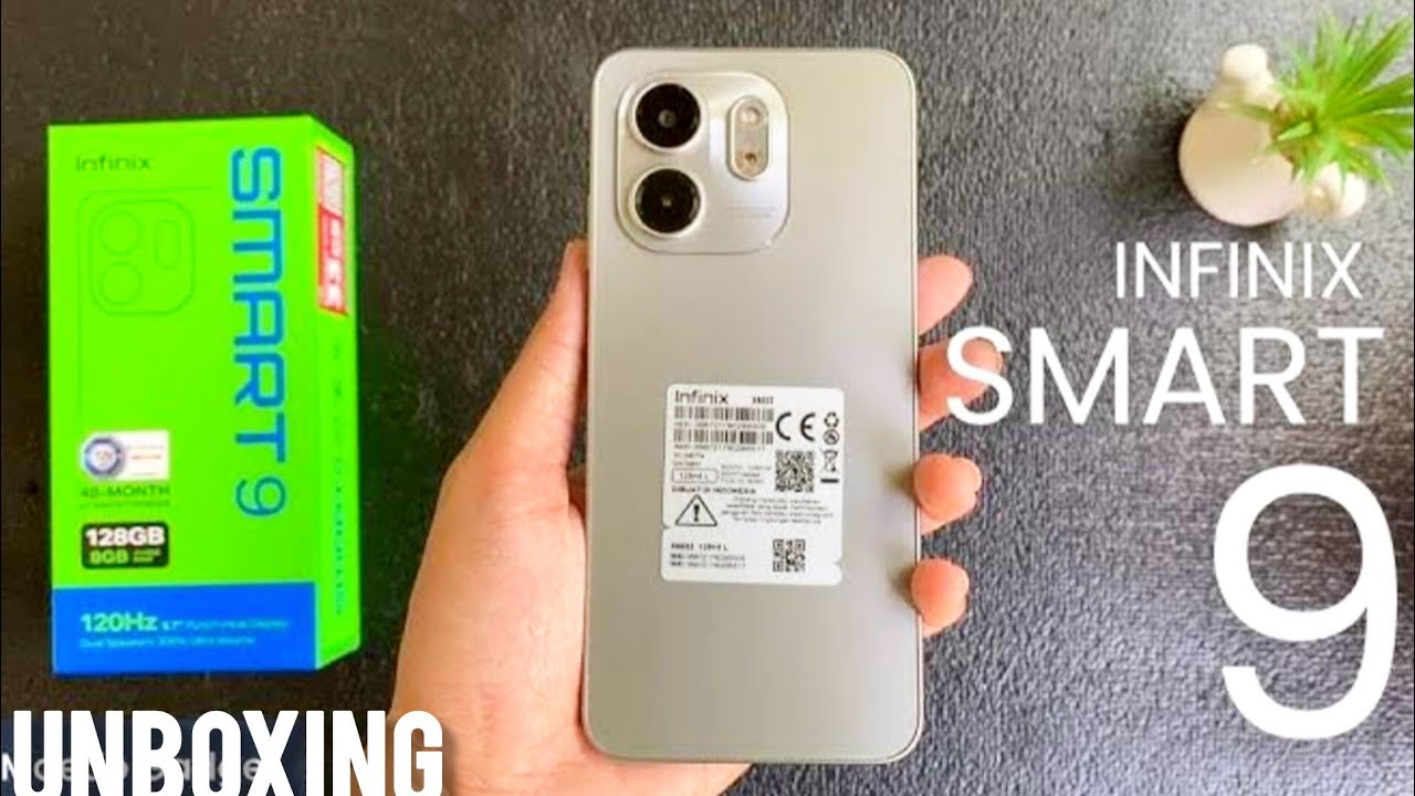 Infinix SMART 9 Mobile Unboxing & Review | 8+128 | infinix Smart 9 4G ...