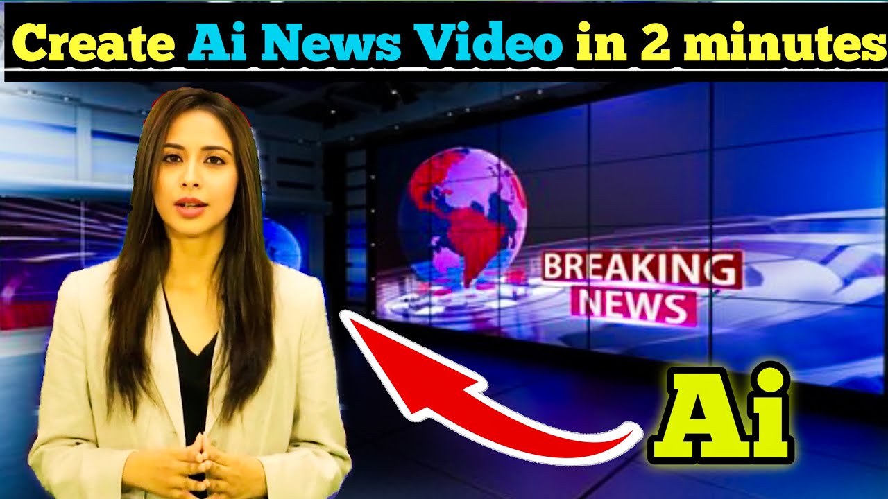 How To Create Ai News Anchor - Ai News Channel - Free Ai Video - YouTube