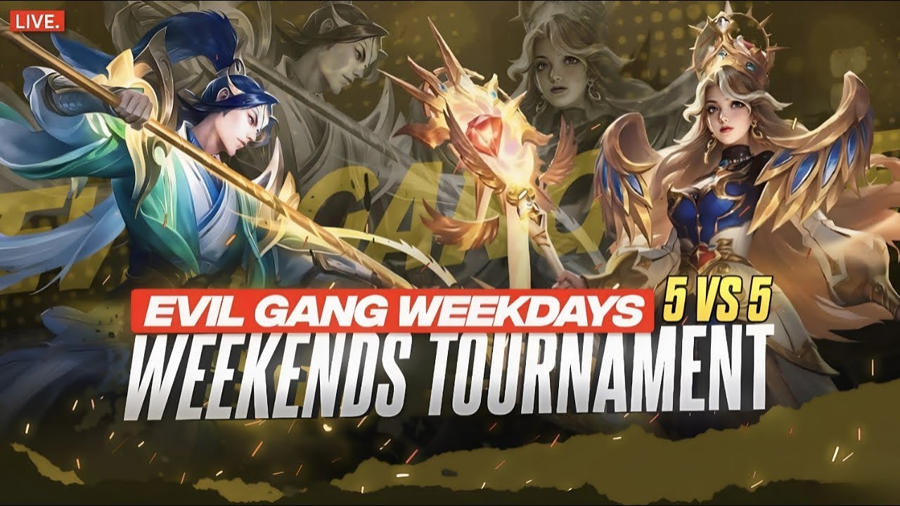🔴 LIVE | Evil Gang Weekdays Tournament Final - YouTube
