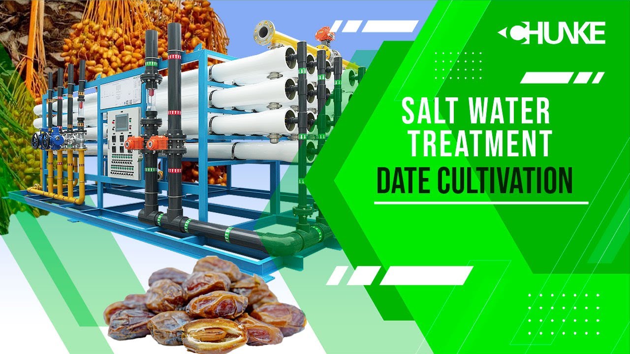 Salt water to fresh water treatment for date cultivation, date farming ...