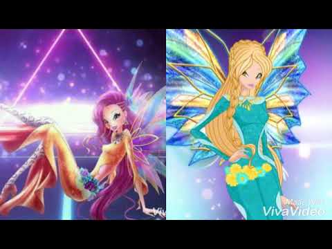 Winx club batalha onyrix roxy vs daphne - YouTube
