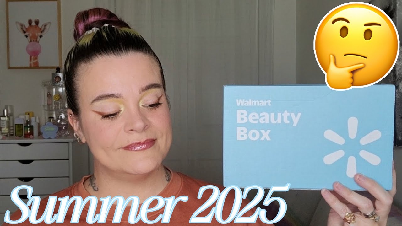 WALMART BEAUTY BOX SUMMER 2025 UNBOXING #walmart #unboxing - YouTube