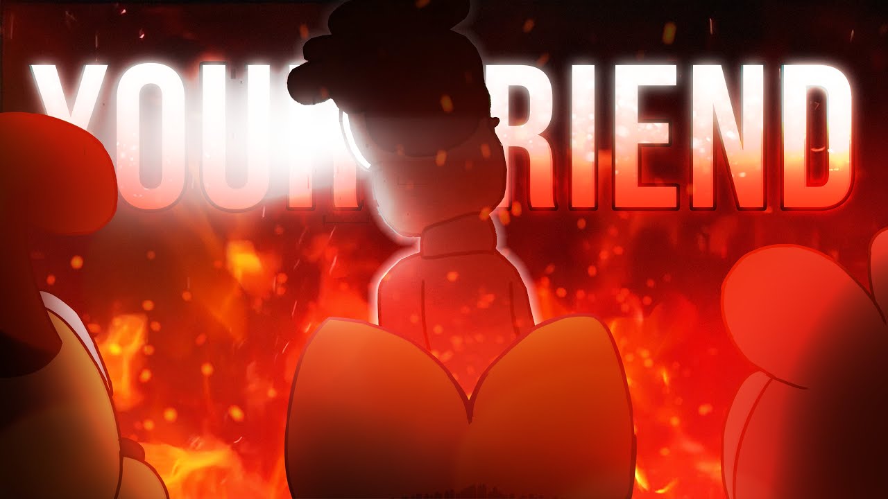 YOUR FRIEND but it's Garfield | Friendly Face fnf lyrics animation ...