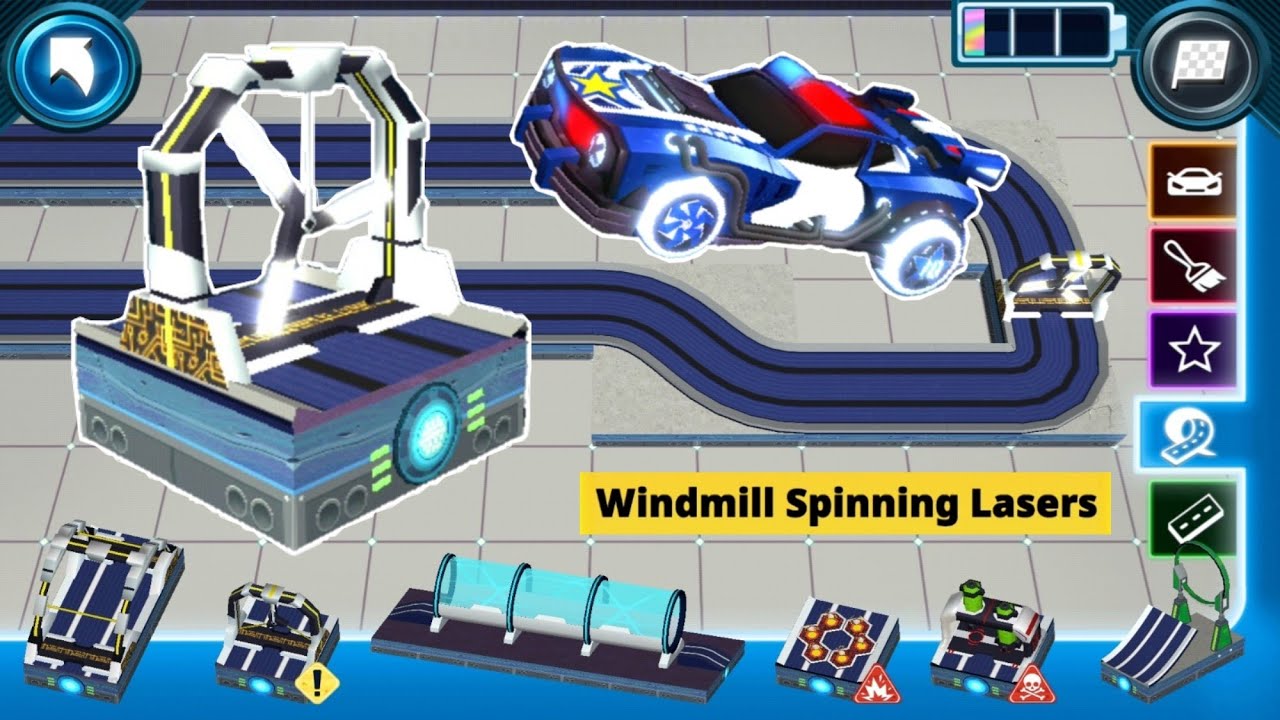 Hot Wheels Unlimited Racecraft - Unlocked Windmill Spinning Lasers ...