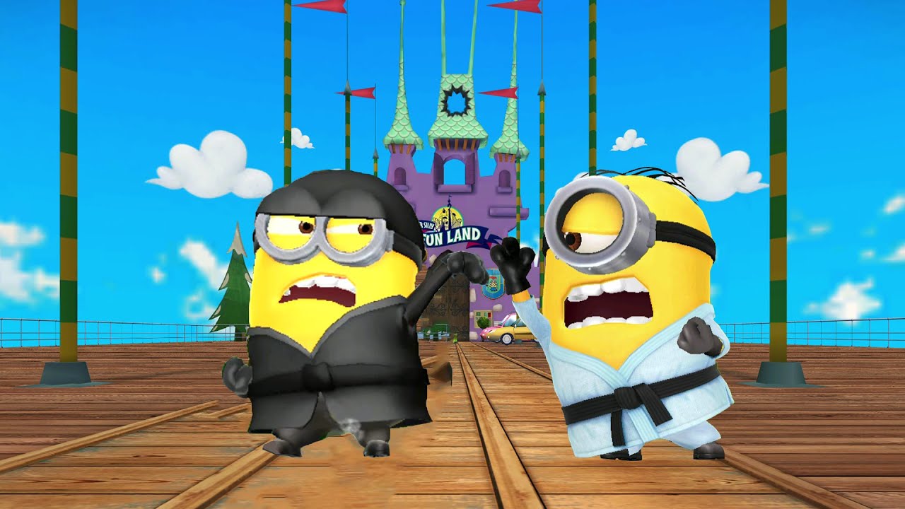 Minion Rush April Fools Day Ninja Minion and Martial Arts Stuart Minion ...