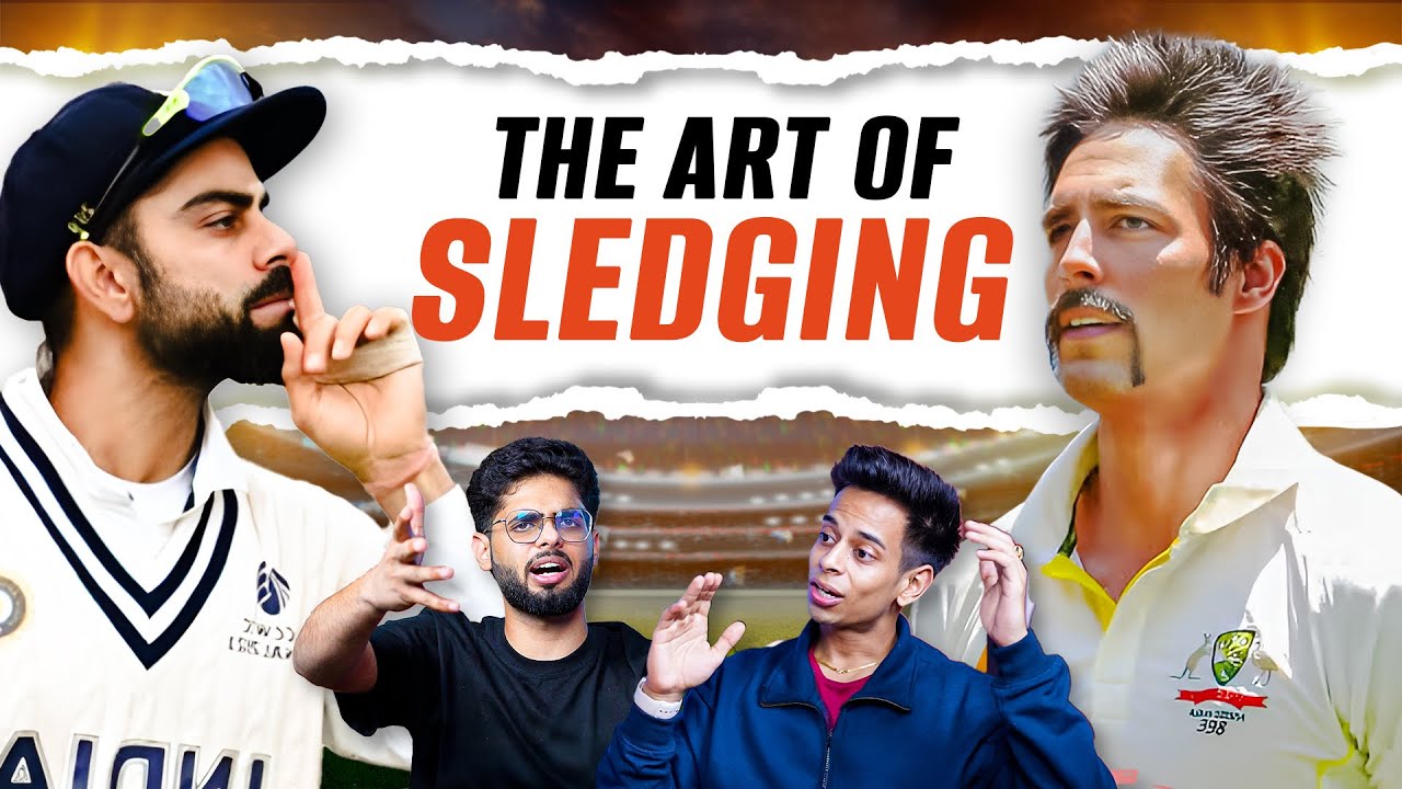The art of sledging. - YouTube