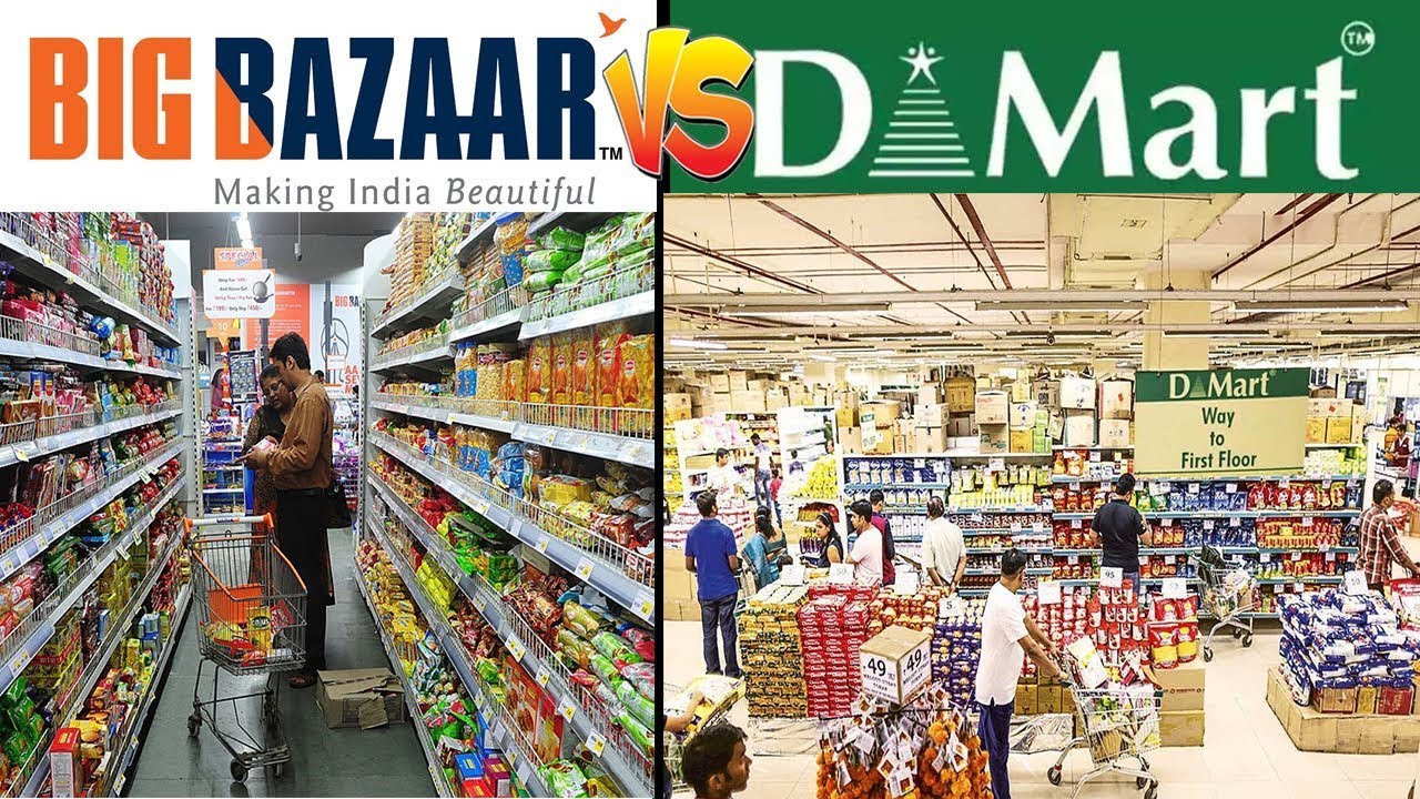 Big Baazar vs D Mart | Who is the No.1 Retail Store - YouTube
