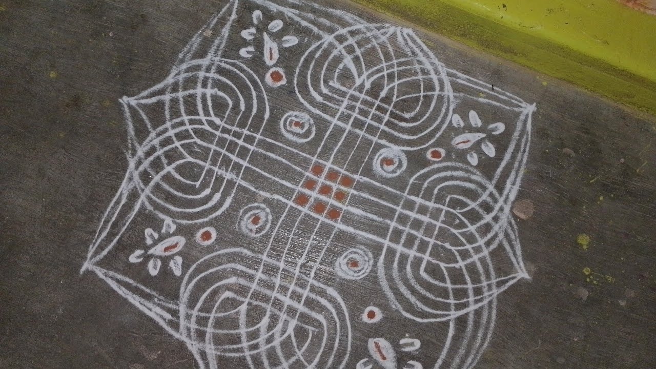 Easy kalam design 🌺আলপনা - YouTube