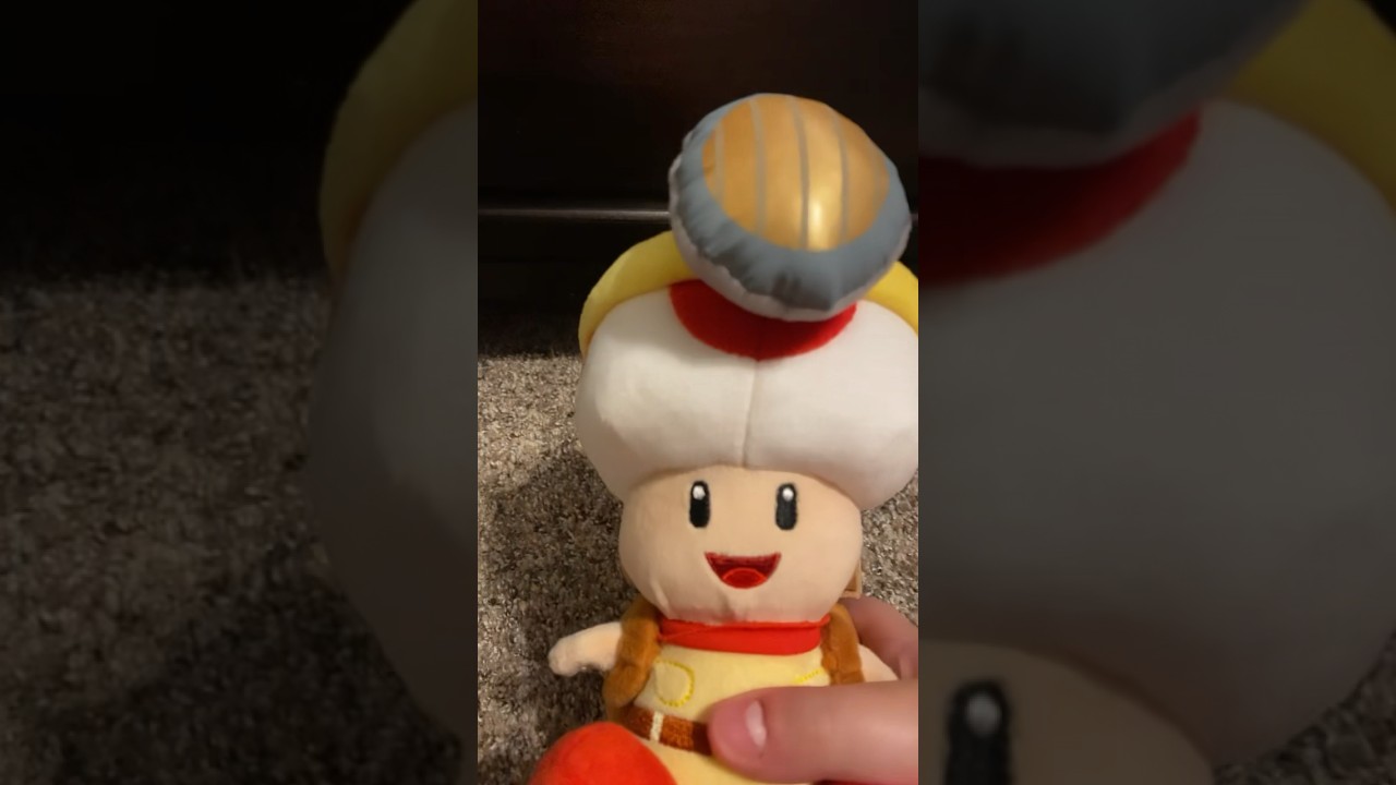Captain Toad Plush Showcase - YouTube