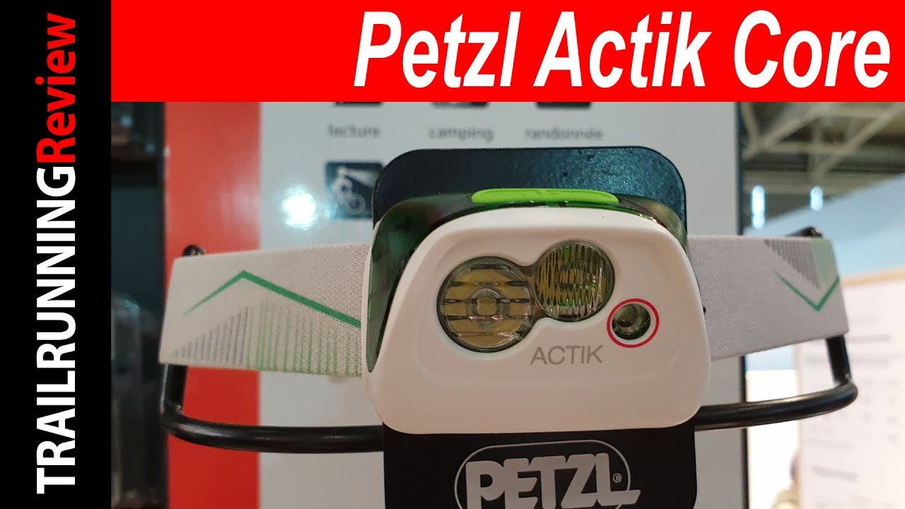 Petzl Actik Core Preview - YouTube