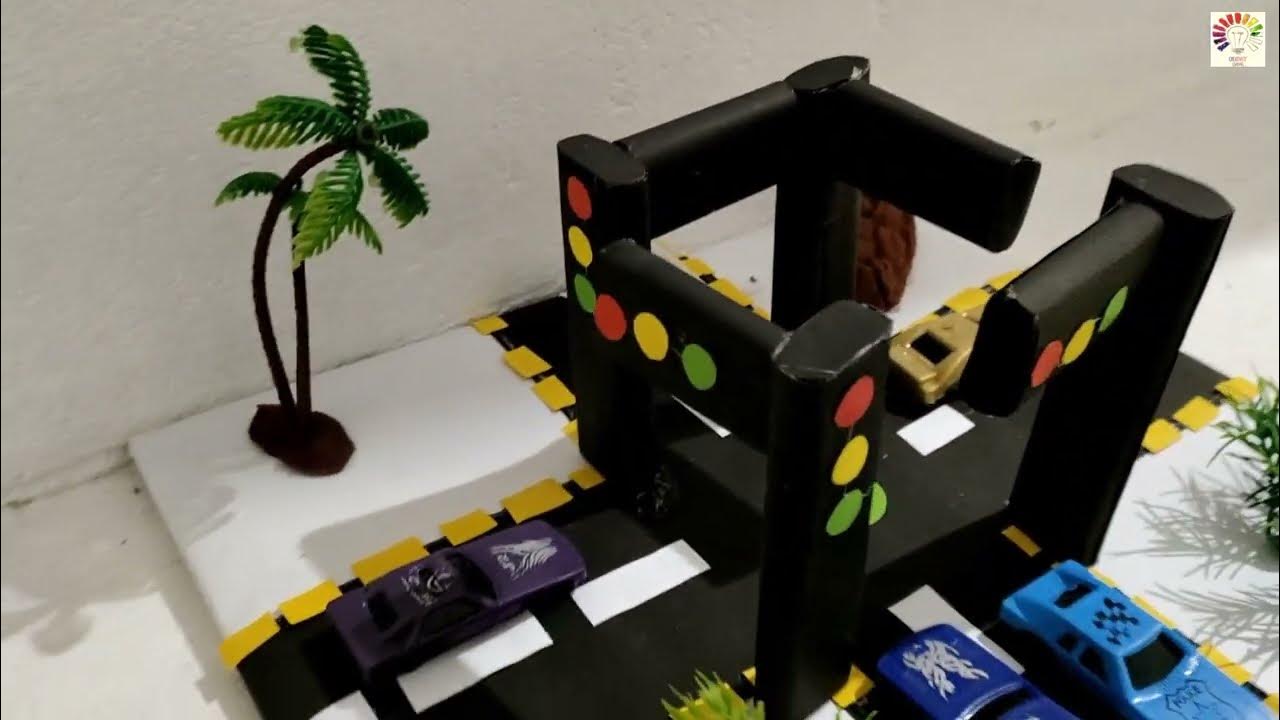 Traffic signal model project | how to make easy science school project ...