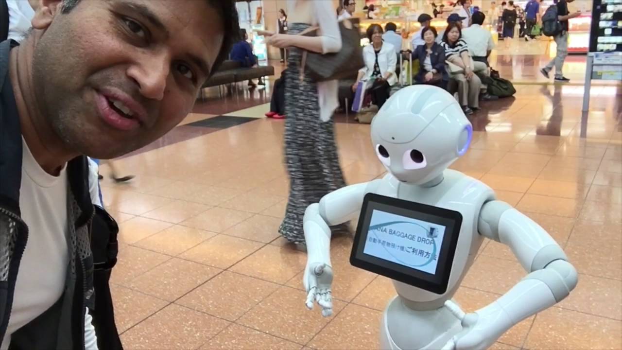 Talking to Robot Staff - YouTube