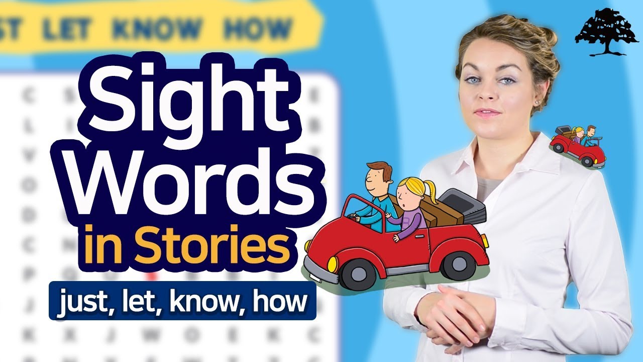 Easy Sight Words 3 (Unit 5 How Do We Get There?) | Sight Words: just ...