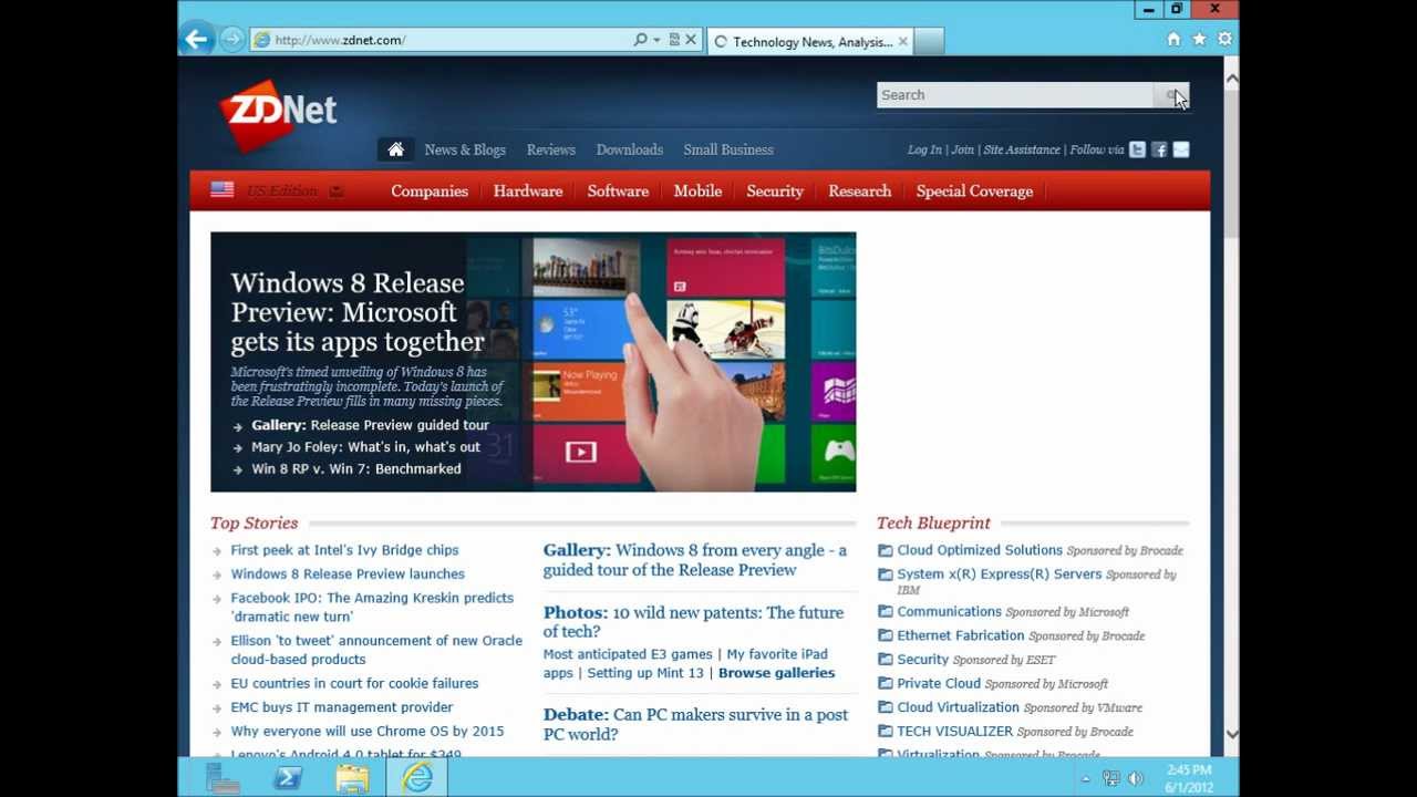 Windows Server 2012 Beta Codename "8" Overview - YouTube