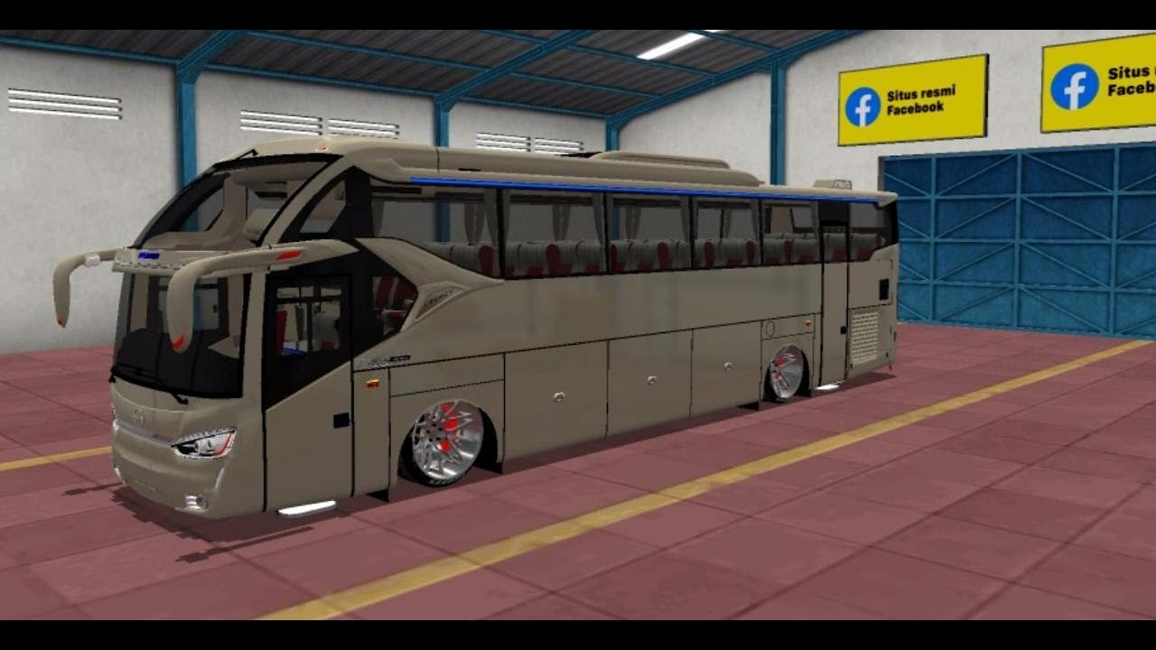 Bussid SR2 ECE R66 BUS TERCEPAT - YouTube